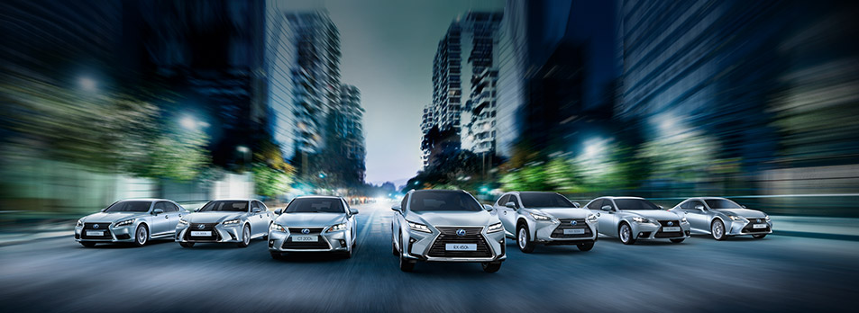 Voitures de Lexus Europe - Voitures hybrides